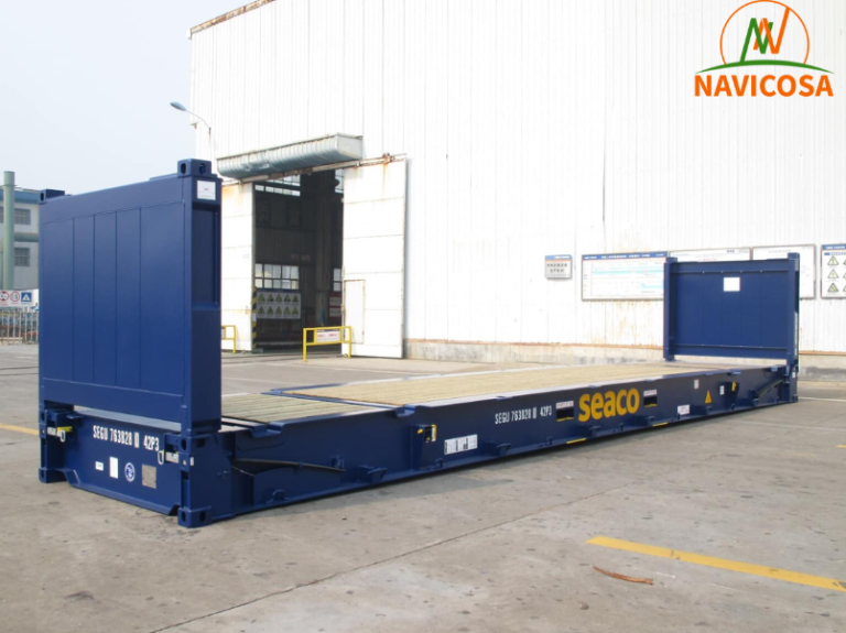 Container Flat Rack là gì ? Kích thước và phân loại cont FR